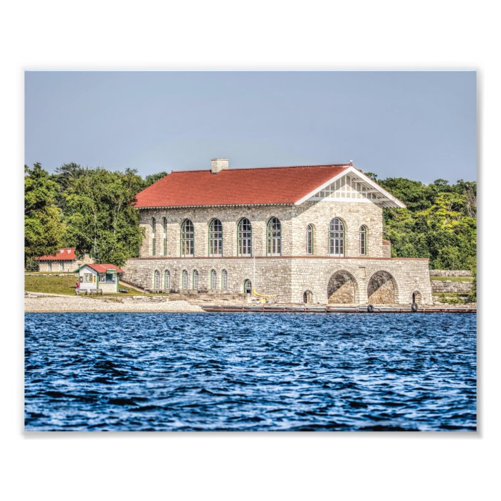 Rock Island Wisconsin Boathouse Door County Photo Print | Zazzle.com