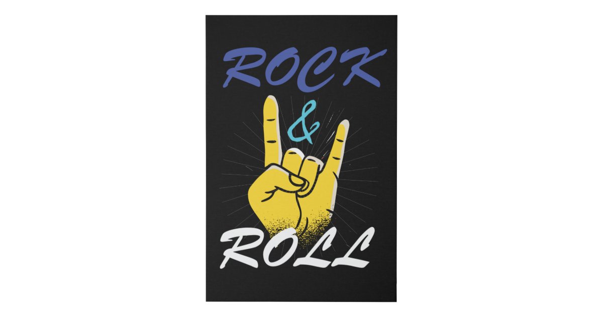 Rock N Roll Hand Sign | Zazzle