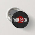 Rock N Roll Pinback Button | Zazzle