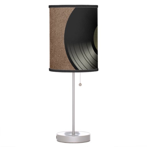 Rock n Roll Vinyl Record Album Table Lamp | Zazzle