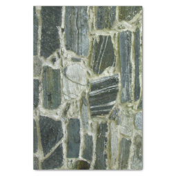 Rock Old Stone Wall Tissue Paper | Zazzle