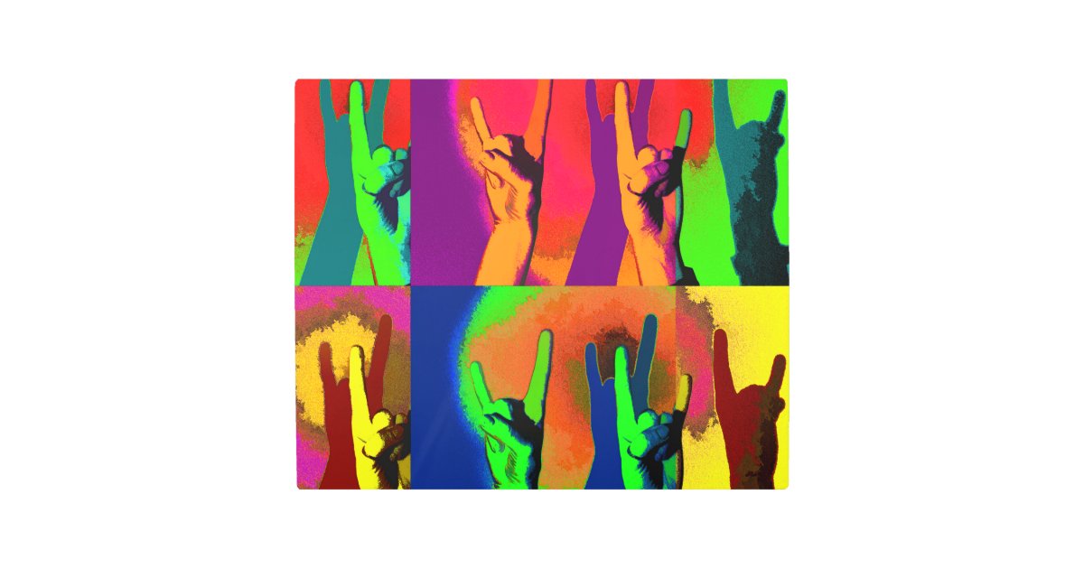 Rock On Everyone - You Rock Hand Signs | Zazzle