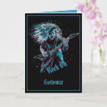 Rock On Heavy Metal Card | Zazzle