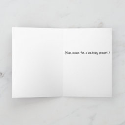 Rock, Paper, Scissors Card | Zazzle