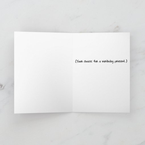 Rock, Paper, Scissors Card | Zazzle
