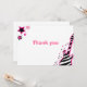 Rock Star Girl Pink Thank You Note Cards | Zazzle