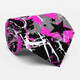 Rock Star Graffiti Tie | Zazzle