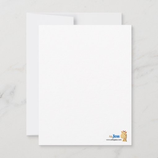 Rock Star Guitar Pink 4x5 Flat Thank you note | Zazzle