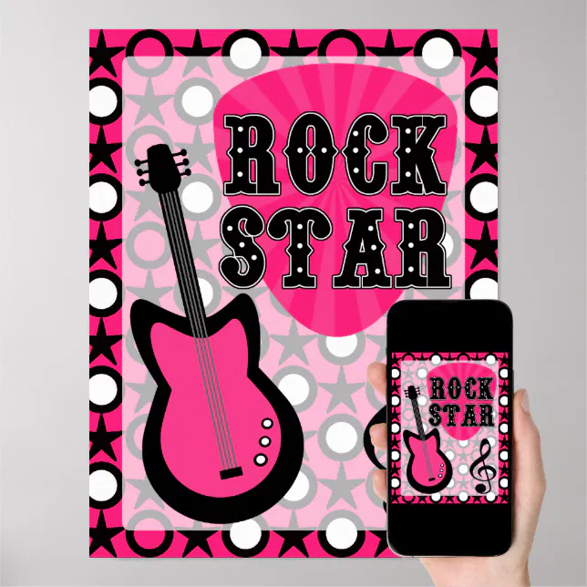 Rock Star Poster | Zazzle