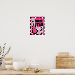 Rock Star Poster | Zazzle