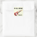 Rock Star Reader Award Sticker | Zazzle