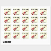 Rock Star Reader Award Sticker | Zazzle