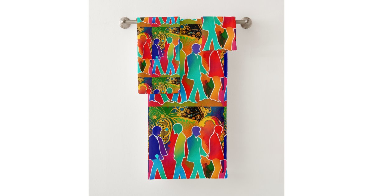 Rock Stars Bath Towel Set | Zazzle