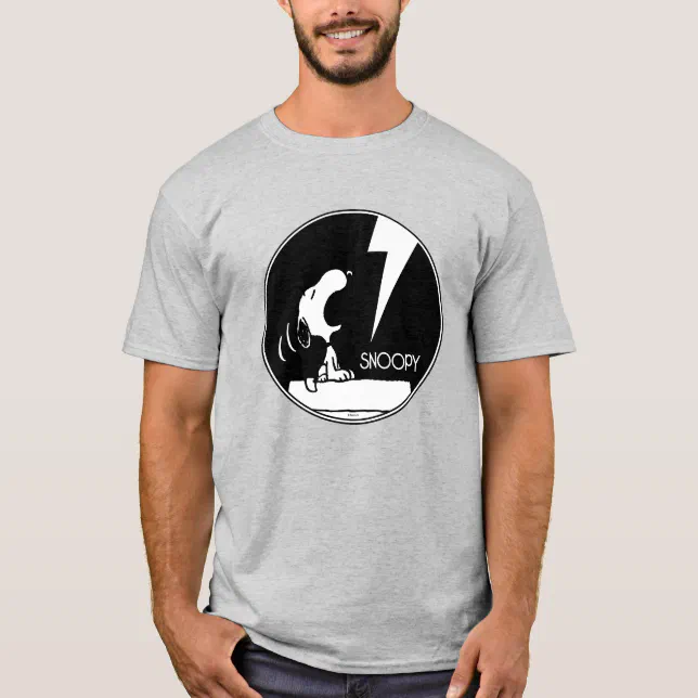 Rock Tees | Snoopy Howling | Zazzle