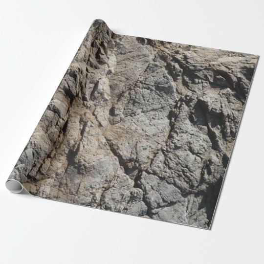 Rock Texture Wrapping Paper | Zazzle.com
