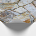 Rock Wall Texture Photo on Wrapping Paper | Zazzle