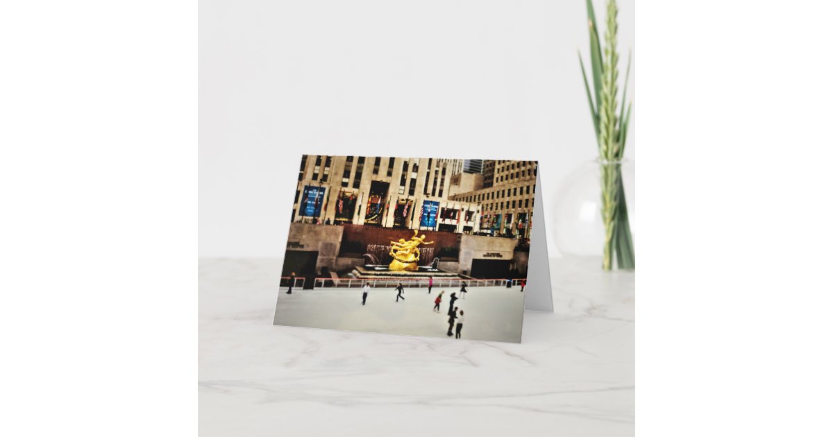 “Rockefeller Center” Birthday Card | Zazzle