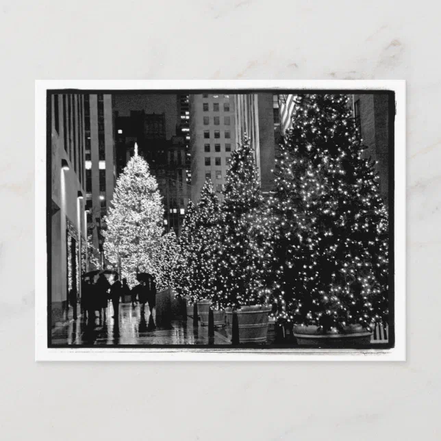 Rockefeller Center Christmas Tree Postcard | Zazzle