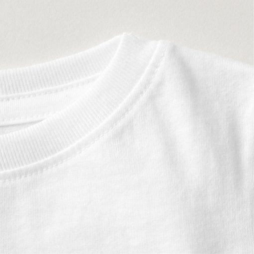 Rocker Baby Tee with Custom Name on Back | Zazzle