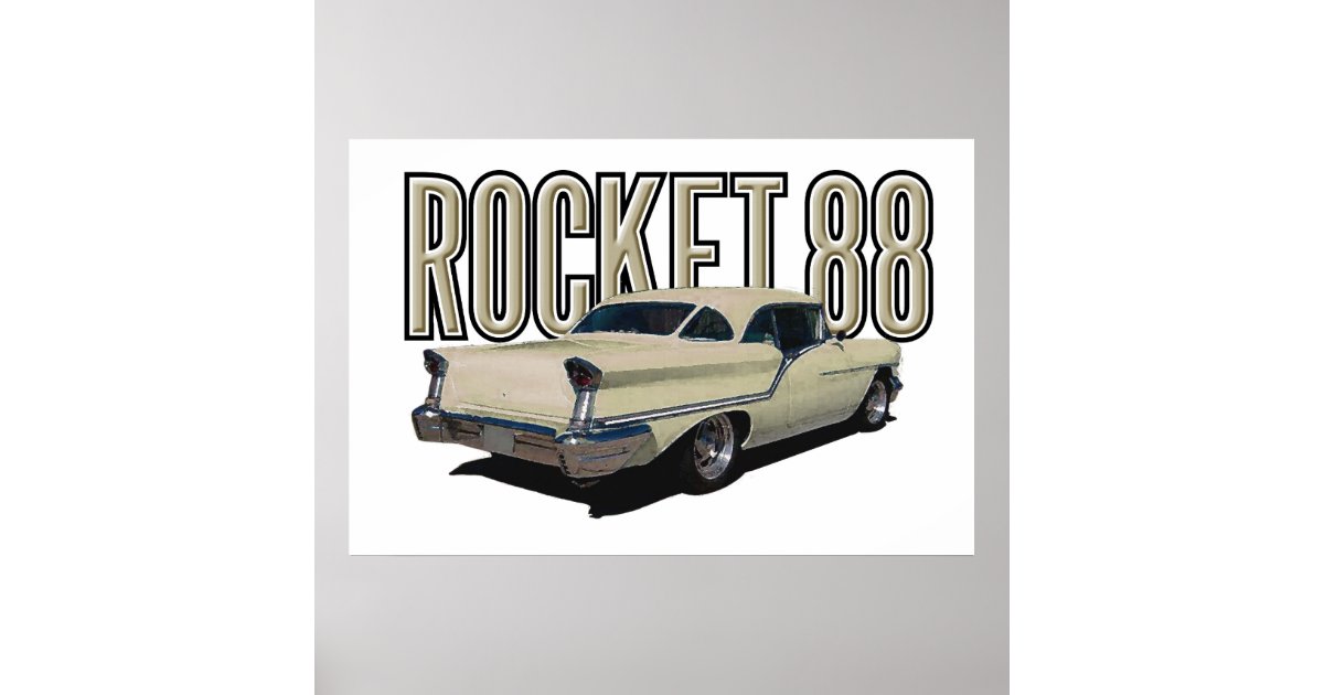 Rocket 88 poster | Zazzle