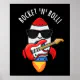 Rocket And Roll Funny Rocket Pun Dark BG Poster | Zazzle
