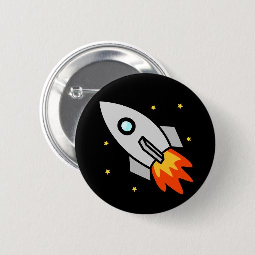 Rocket Button | Zazzle