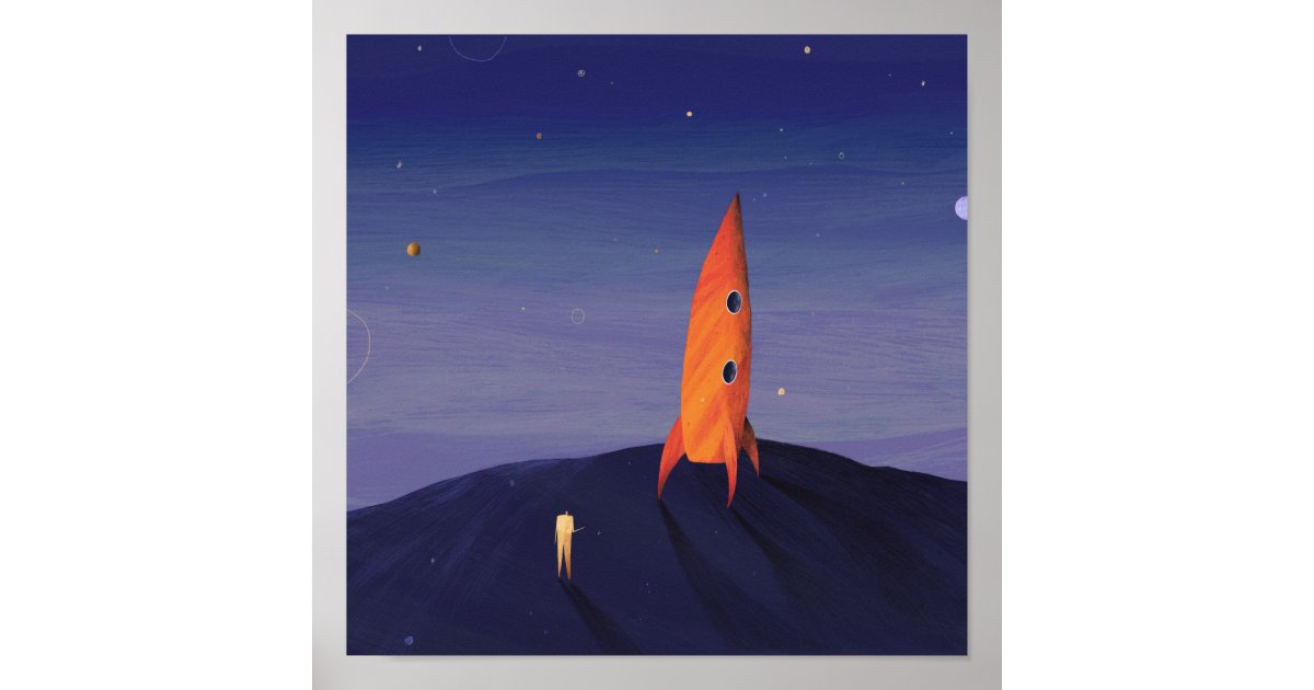 Rocket Poster | Zazzle