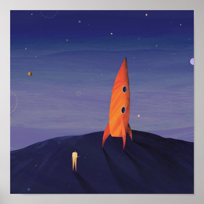 Rocket Poster | Zazzle.com