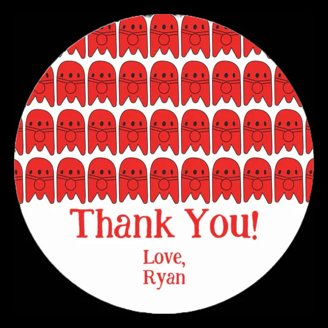 Rocket Ship Birthday Party Classic Round Sticker | Zazzle