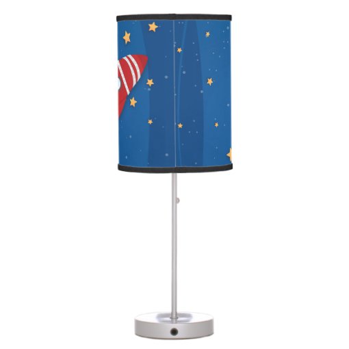 Rocket Ship Table Lamp | Zazzle