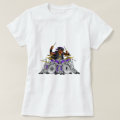 Rockin' Rottie Drummer T-Shirt | Zazzle