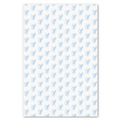 Rocking Horse Silhouette Tissue Paper Blue | Zazzle