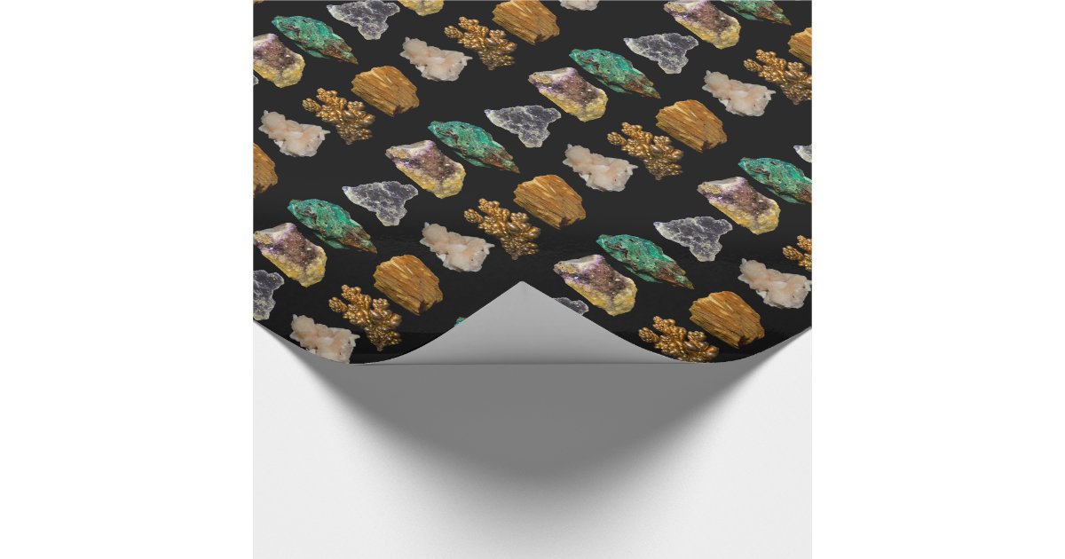 Rocks and Minerals Geology Nature Photography Wrapping Paper | Zazzle.com