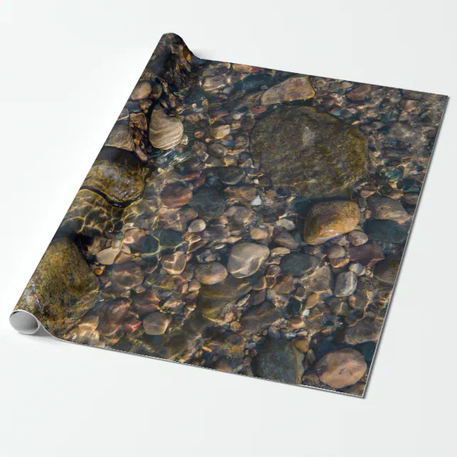 Rocks and Stones in Nature Wrapping Paper | Zazzle