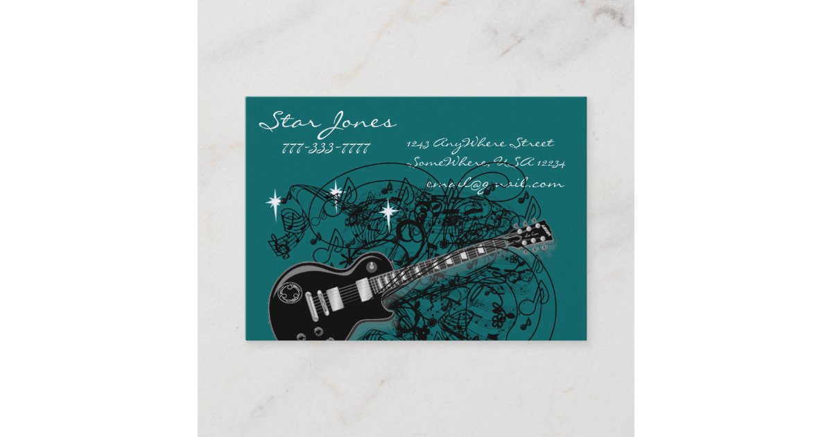 RockStar Business Card | Zazzle