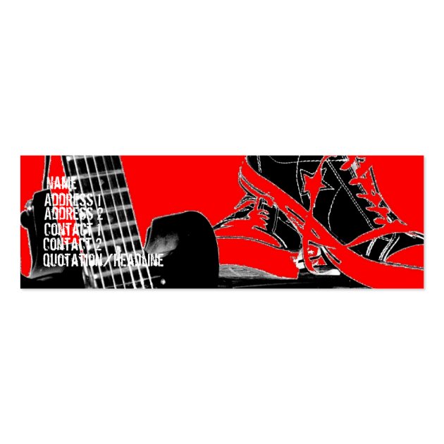 Rockstar Skinny Business Card