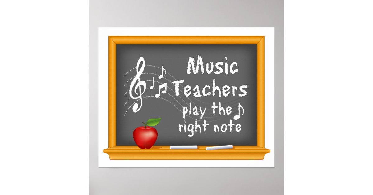 Rockstars of the Classroom Poster | Zazzle