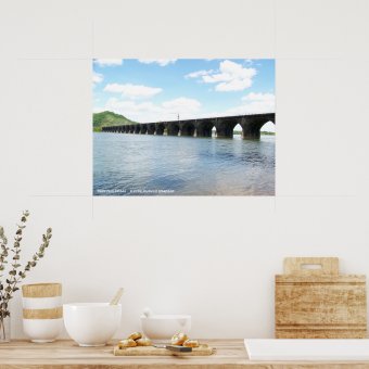 Rockville Stone Masonry Arch Railway Bridge Poster | Zazzle