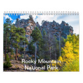 Rocky Mountain National Park Calendar | Zazzle