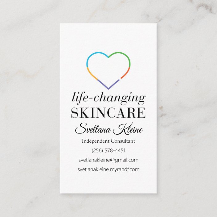Rodan and Fields PC Perks Program Business Card | Zazzle.com