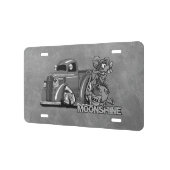 Roddy Rat Fink Cartoon Moonshine Whisky Truck License Plate | Zazzle