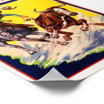 Rodea State Fair USA Vintage Poster Restored 1930s | Zazzle