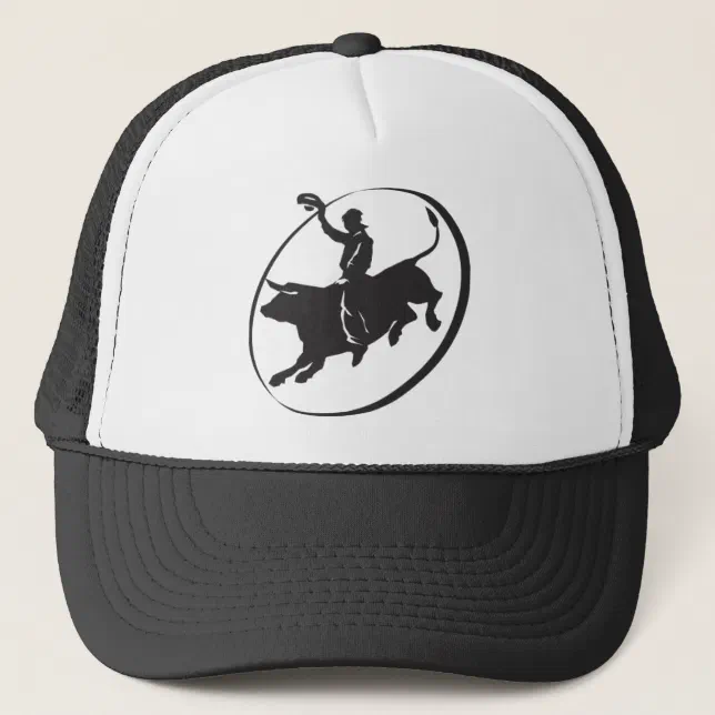 Rodeo Bull Rider Hat | Zazzle