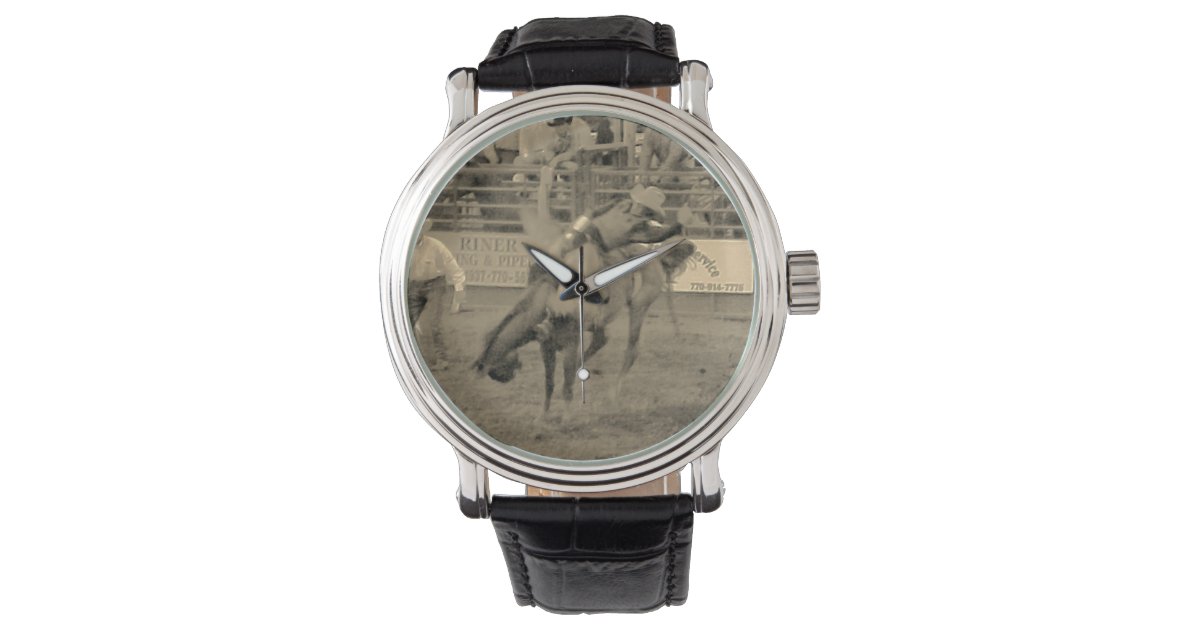 Rodeo Cowboy Watch | Zazzle