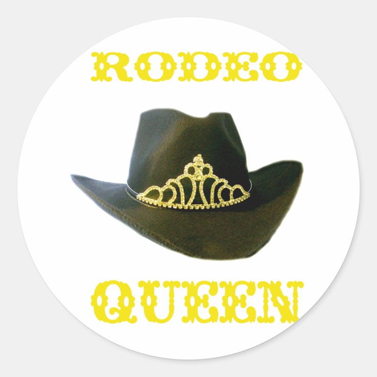 Rodeo Queen Stickers | Zazzle