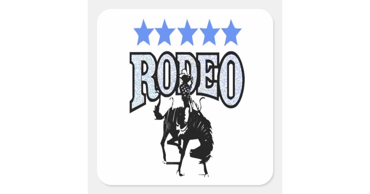 Rodeo Stickers | Zazzle