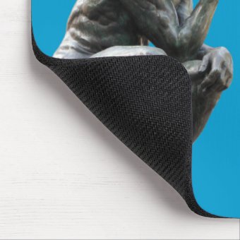 Rodin's Thinker - Add Your Custom Thought Mouse Pad | Zazzle