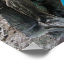 Rodin's Thinker - Add Your Custom Thought Poster | Zazzle