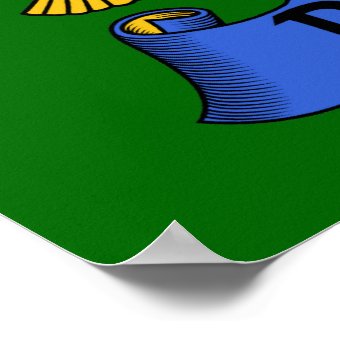 Rodriguez Coat of Arms Heraldic Print | Zazzle