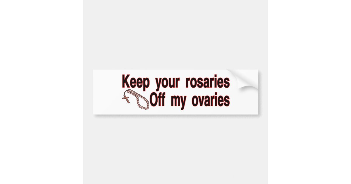 Roe v Wade Bumper Sticker | Zazzle